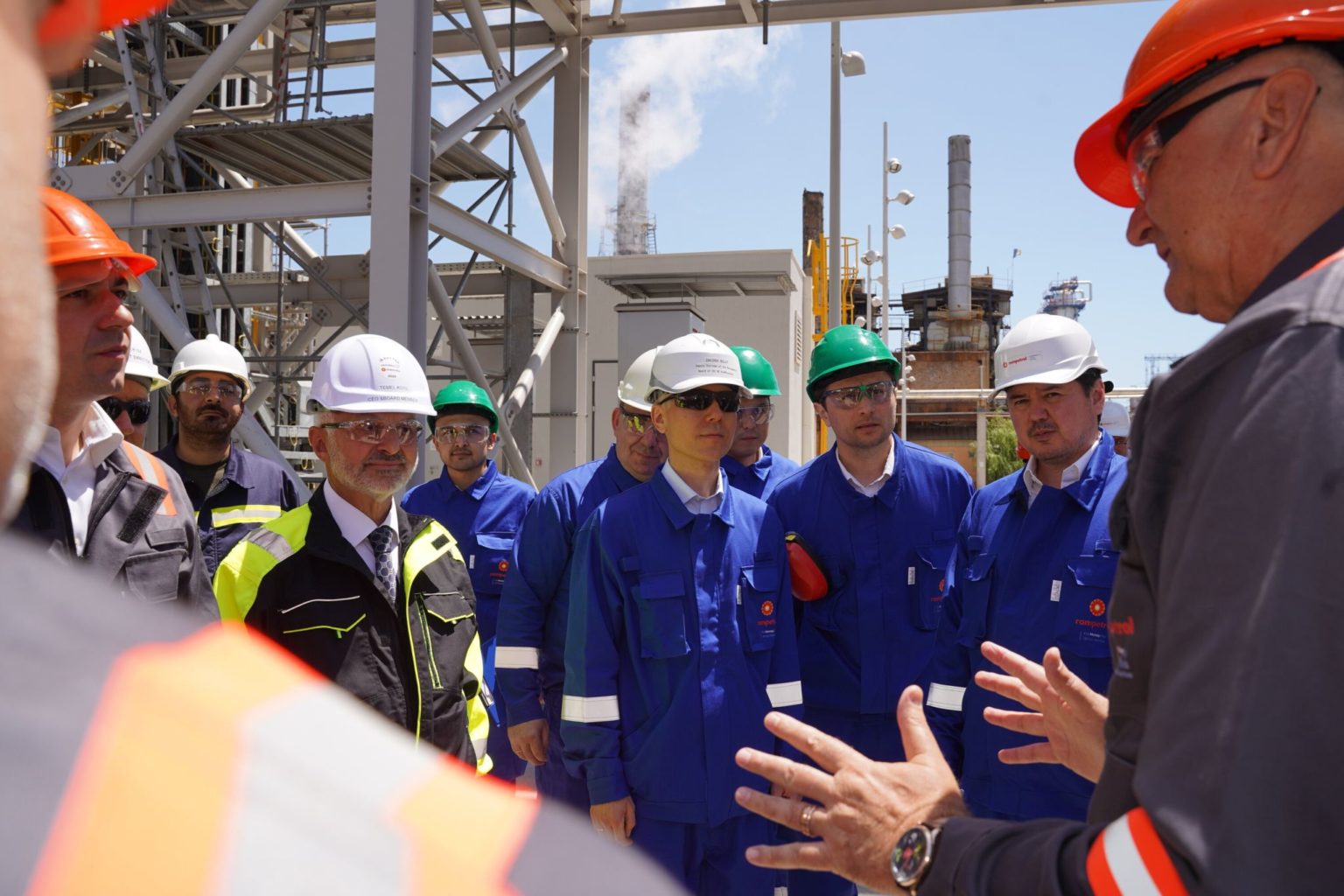 Final tests at the cogeneration plant on the Petromidia Năvodari ...